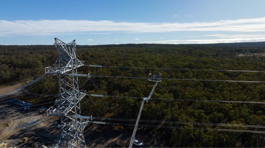 MacIntyre Wind Precinct connection construction complete | Powerlink